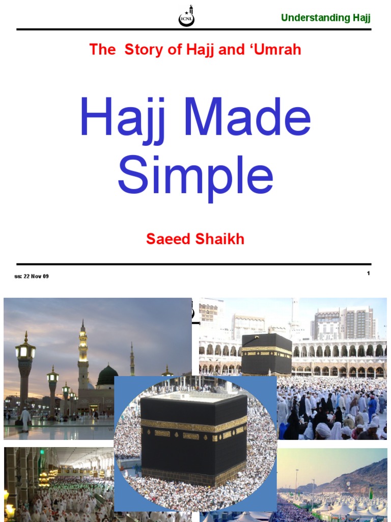 Hajj Made Simple: The Story of Hajj and Umrah | PDF | Hajj | Islamic Ethics