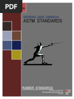ASTM Rubber Standards PDF | PDF | Tire | Natural Rubber