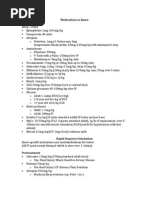 Pediatric Code Sheet | PDF | Drugs Acting On The Nervous System ...