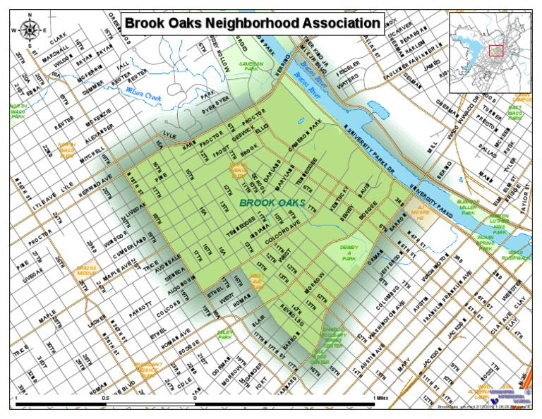 Brook Oaks Map | PDF