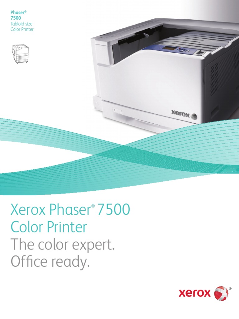 Xerox Phaser 7500 - Brochure | Printer (Computing) | World Wide Web