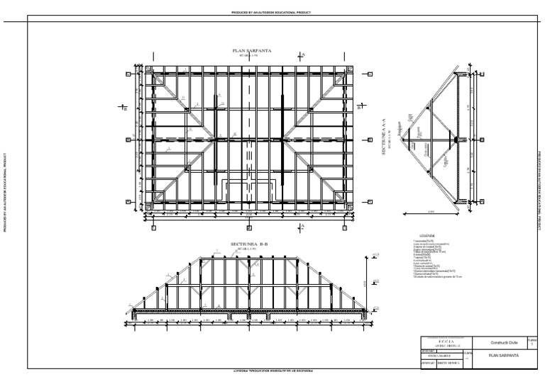 Plan Sarpanta A: Produced by An Autodesk Educational Product | PDF | Home & Garden