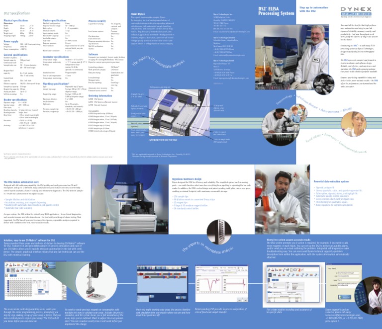 DS2® Elisa | PDF | Microtiter Plate | Verification And Validation