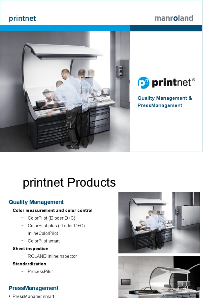 Printnet: Quality Management & Pressmanagement | PDF | Media Technology ...