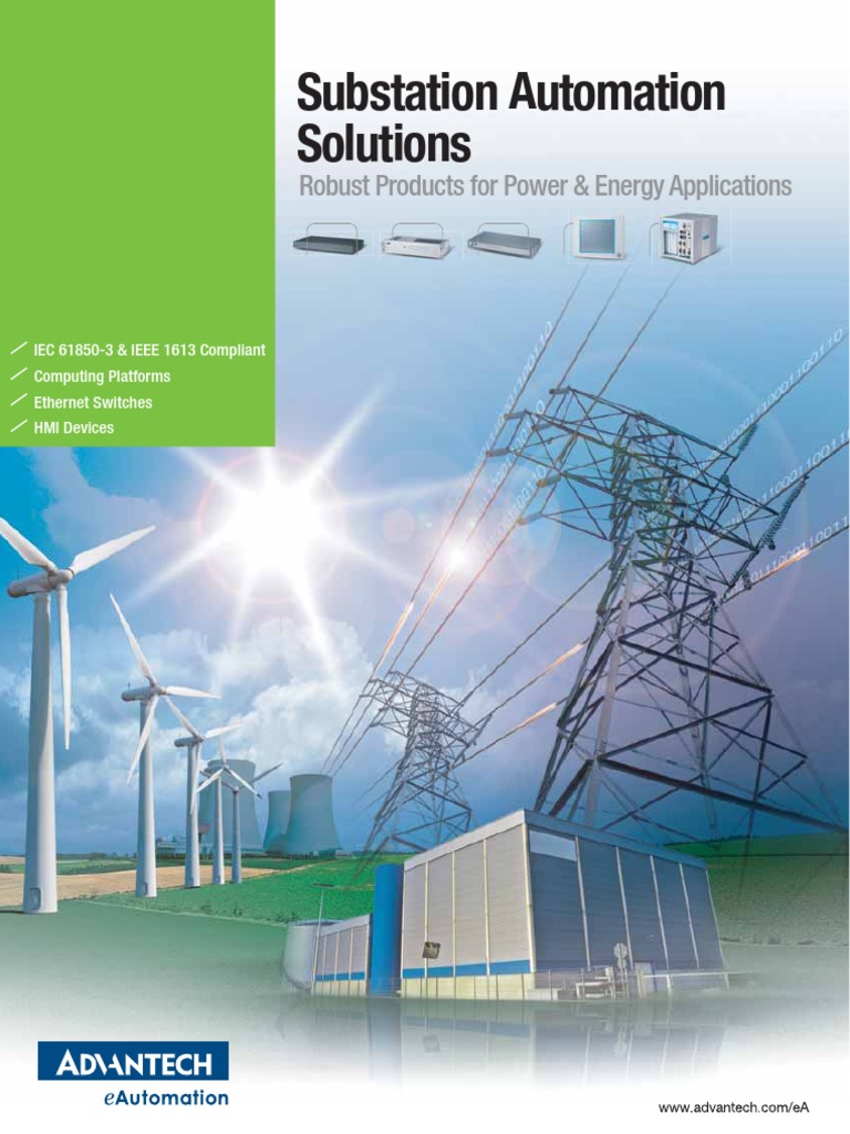 Substation Automation Solutions | PDF | Electrical Substation ...
