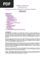 Comprehensive List of Philippine Laws | PDF | Philippines | Government