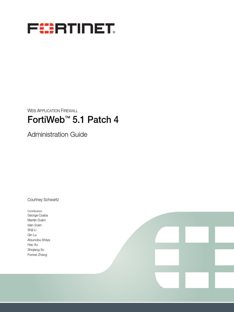 FortiWeb 5 1 Patch 4 Administration Guide Revision1 | PDF | Public Key Certificate | Hypertext ...