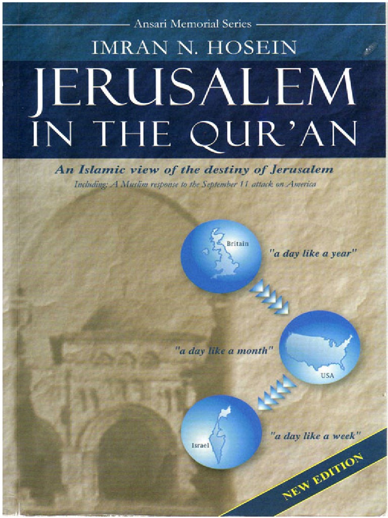 Jerusalem in The Quran | PDF | Holy Land | Jews