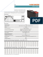 10.-Datasheet Bateria Narada 12NDT200S | PDF | Battery (Electricity) | Electricity