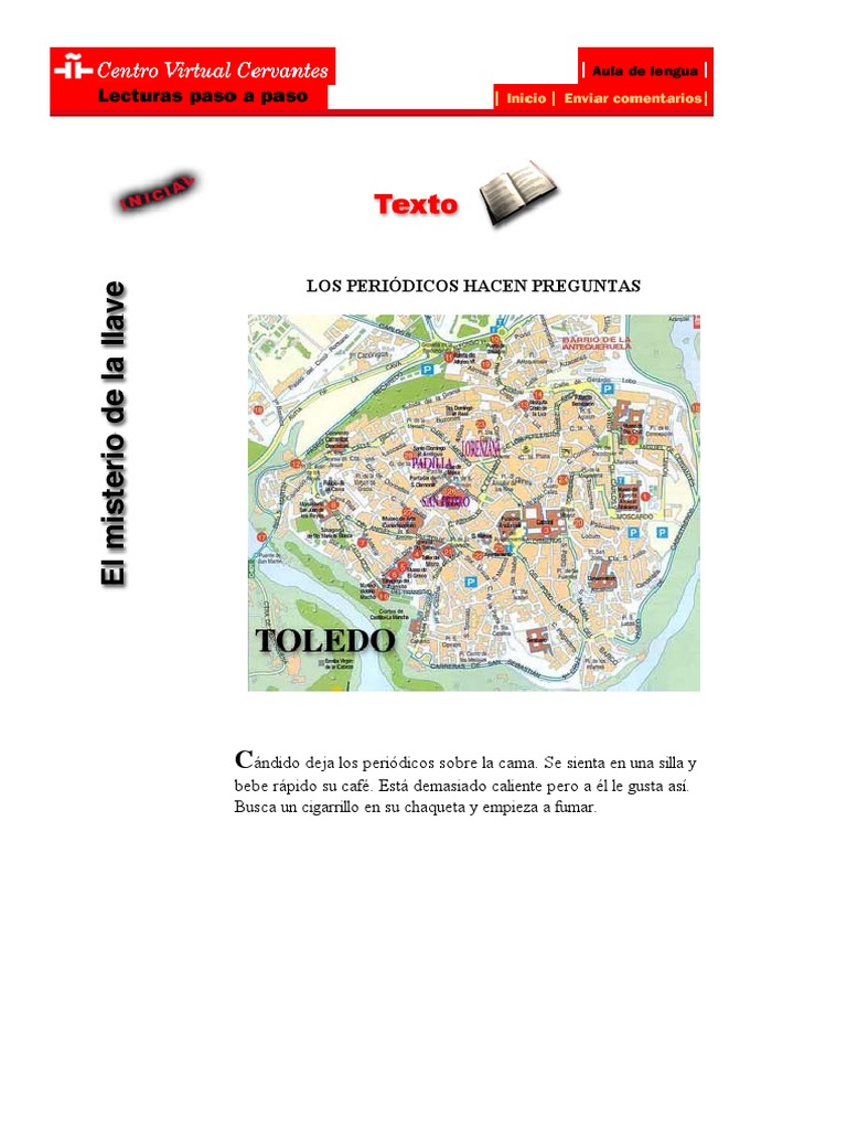 CVC. Lecturas Paso A Paso. El Misterio de La Llave | PDF | Sinagoga | Ocio