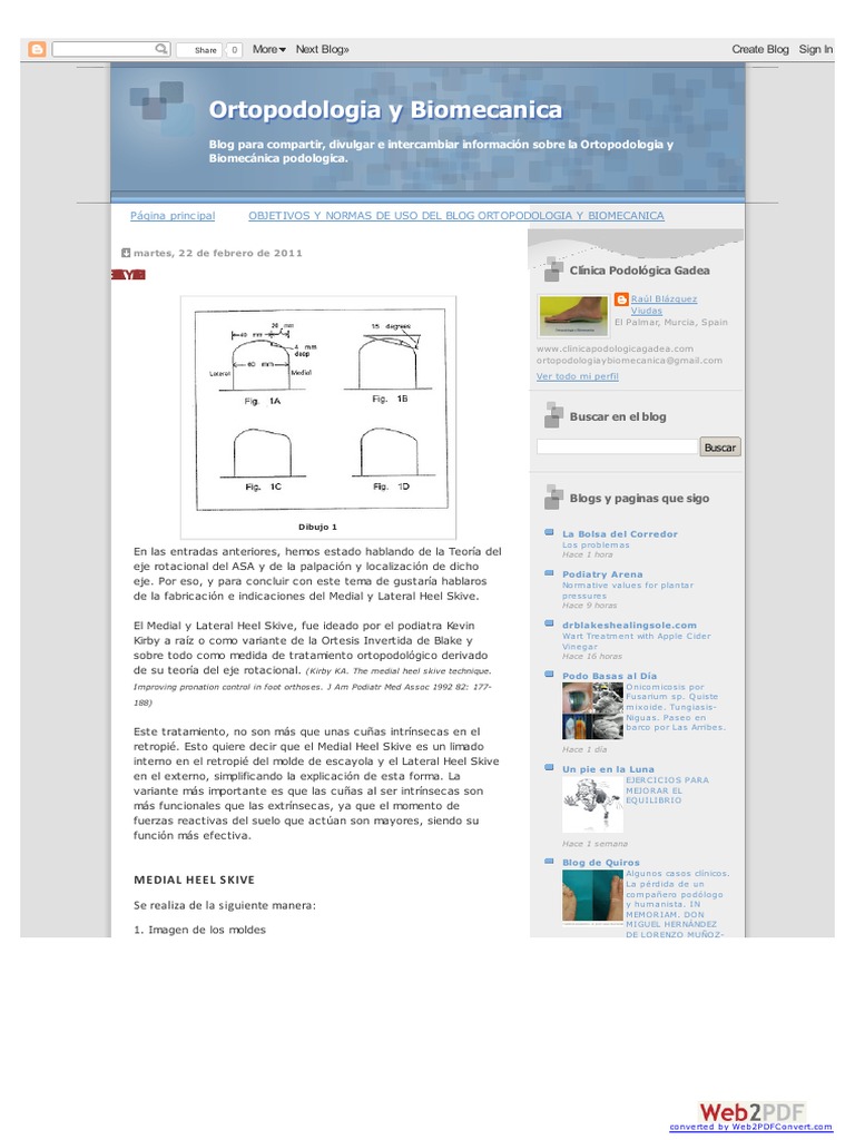 Medial y Lateral Heel Skive | PDF | Dedo del pie | Pie