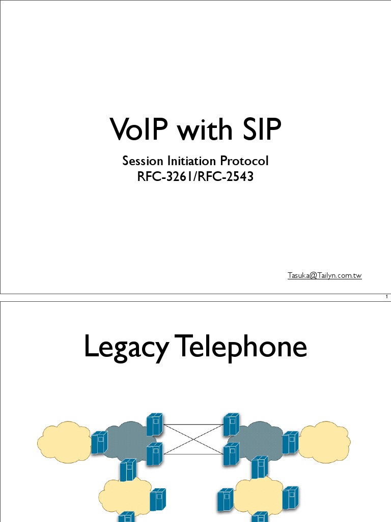 Sip | PDF | Session Initiation Protocol | Internet Protocols