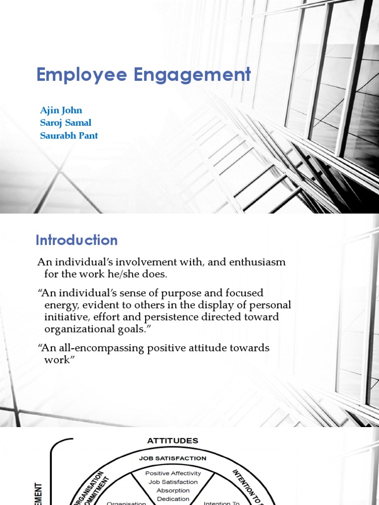 Employee Engagement | PDF | Employment | Motivation