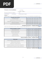 Popisna Lista 1 | PDF