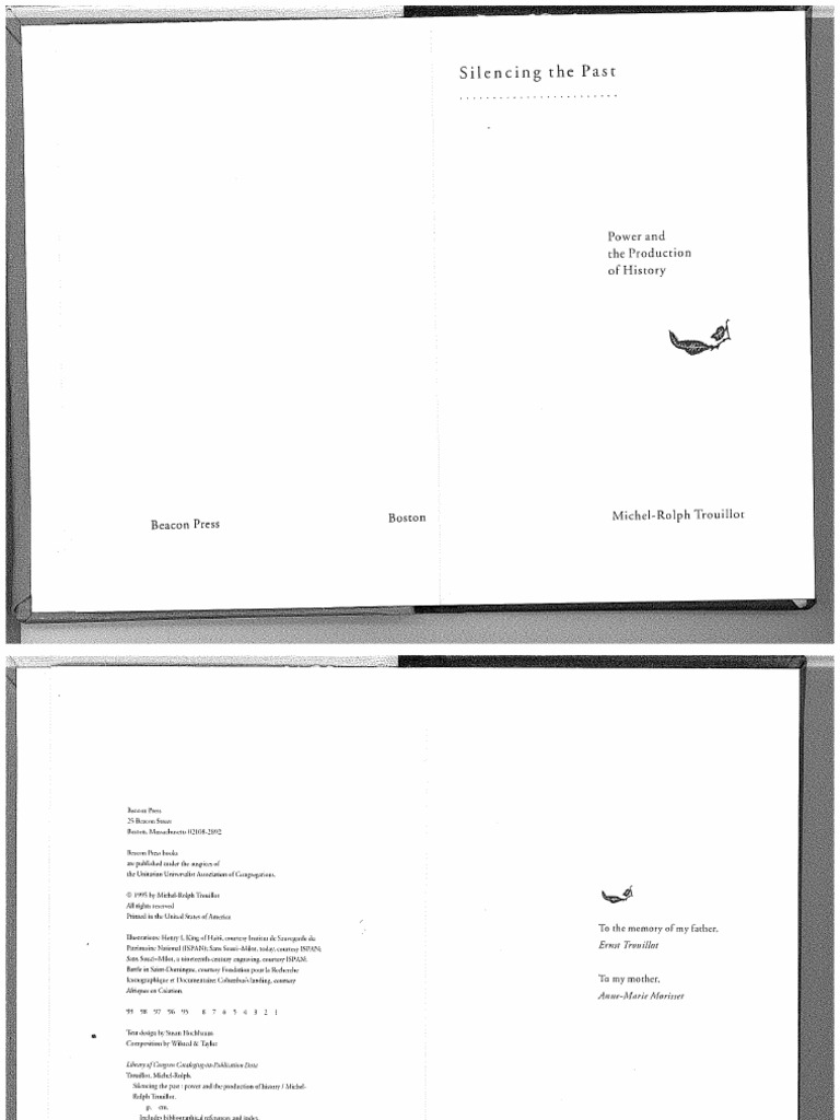 TROUILLOT-Michel-Rolph Silencing The Past Power and The Production of ...