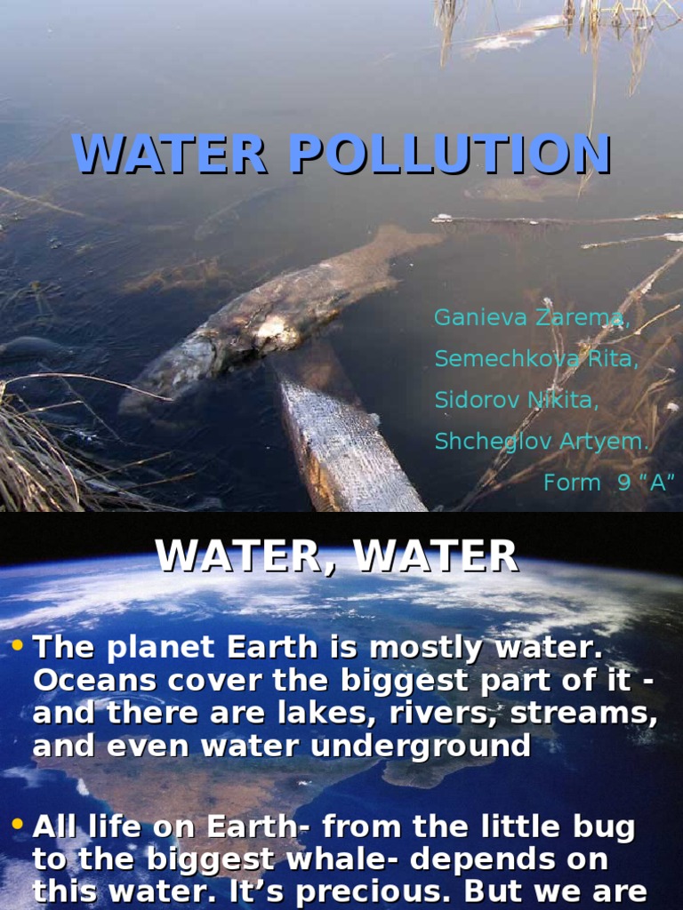 Causes and Effects of Water Pollution | PDF | Social Science | Home ...