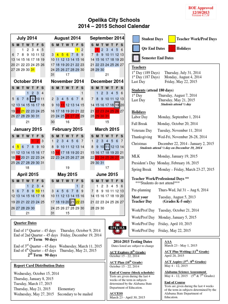 Calendario Academico 2014 2015 Siracusa