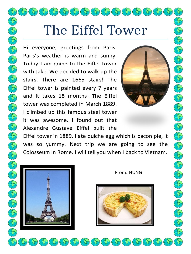 Eiffel Tower Climb Experience | PDF