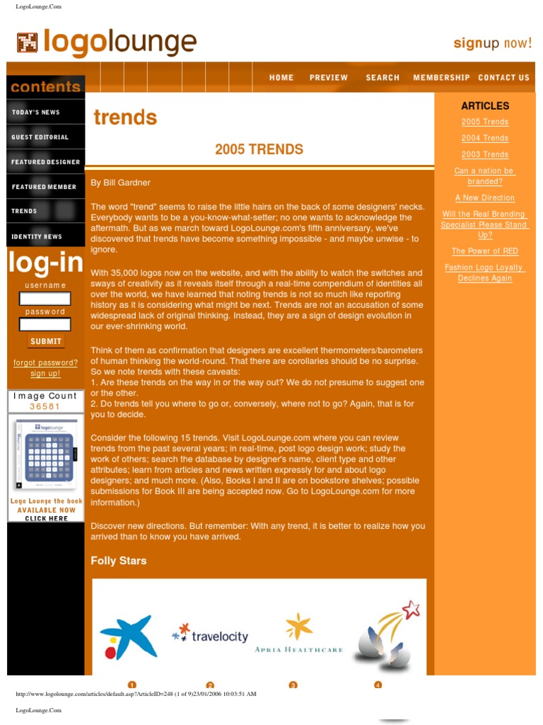 2005 Logo Design Trends Overview | PDF | Nature