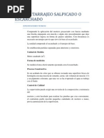 Definición y aplicación del zarpeo | PDF