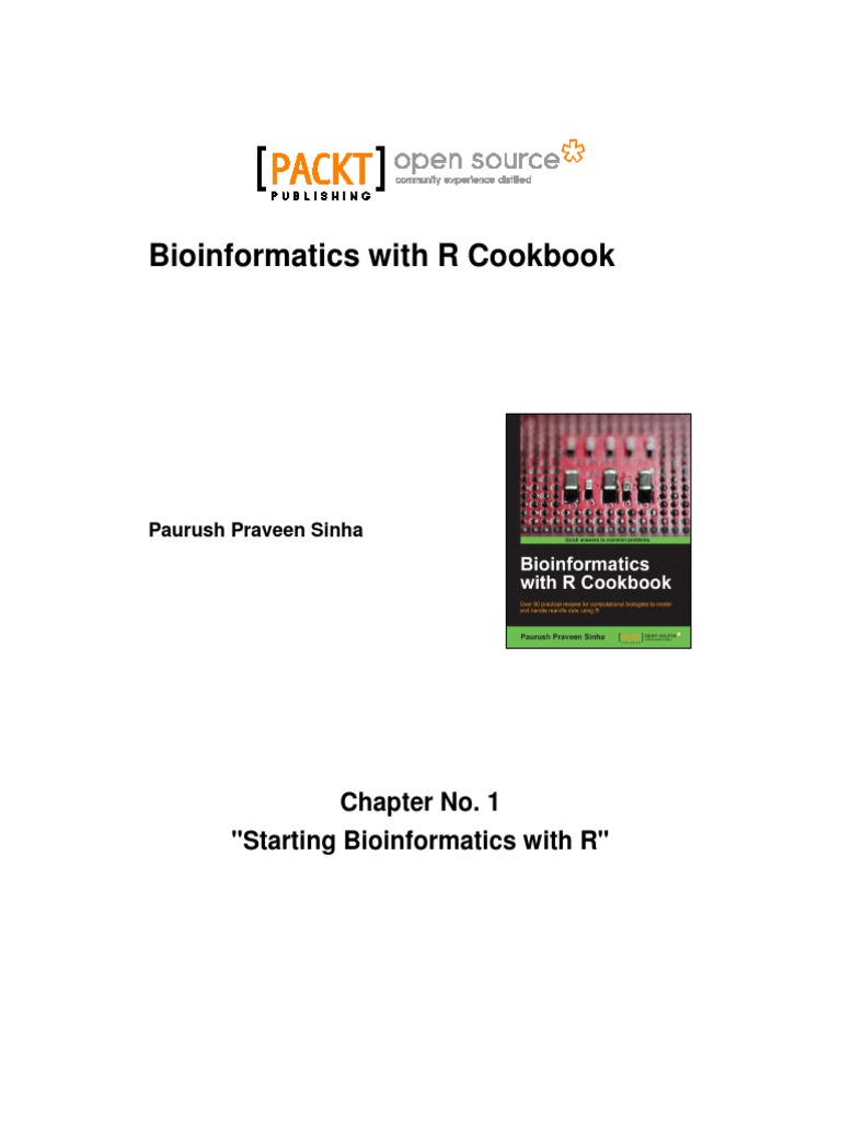 Bioinformatics With R Cookbook Sample Chapter | PDF | R (Programming ...