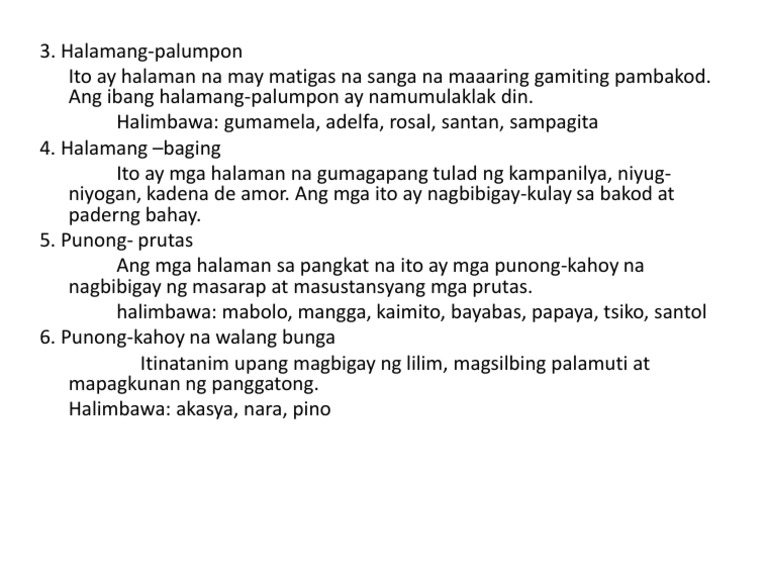 Ibat-Ibang Uri NG Halaman | PDF