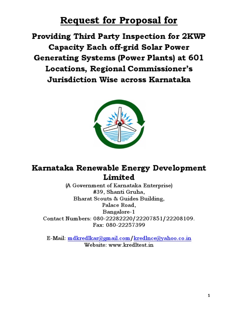 Tender Document ThirdTender Document Third Party Inspection Party ...