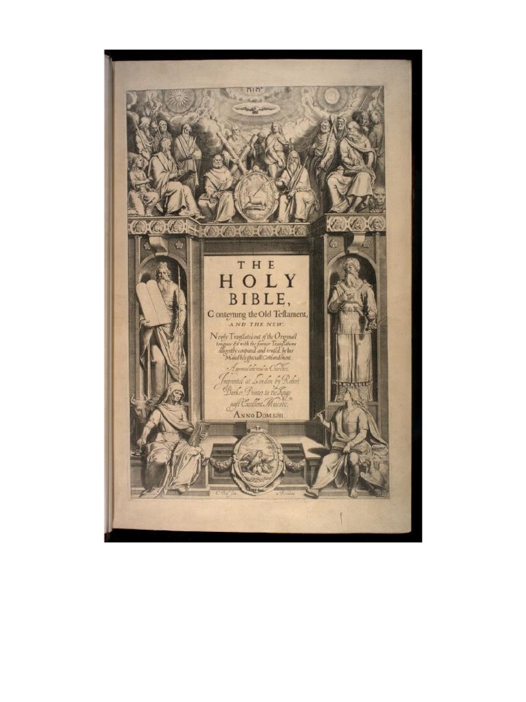 The King James Bible | PDF