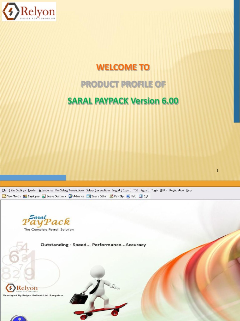 Saral Pay Pack | PDF | Payroll | Salary