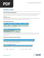 Hardox 450 Data Sheet | PDF | Sheet Metal | Engineering Tolerance