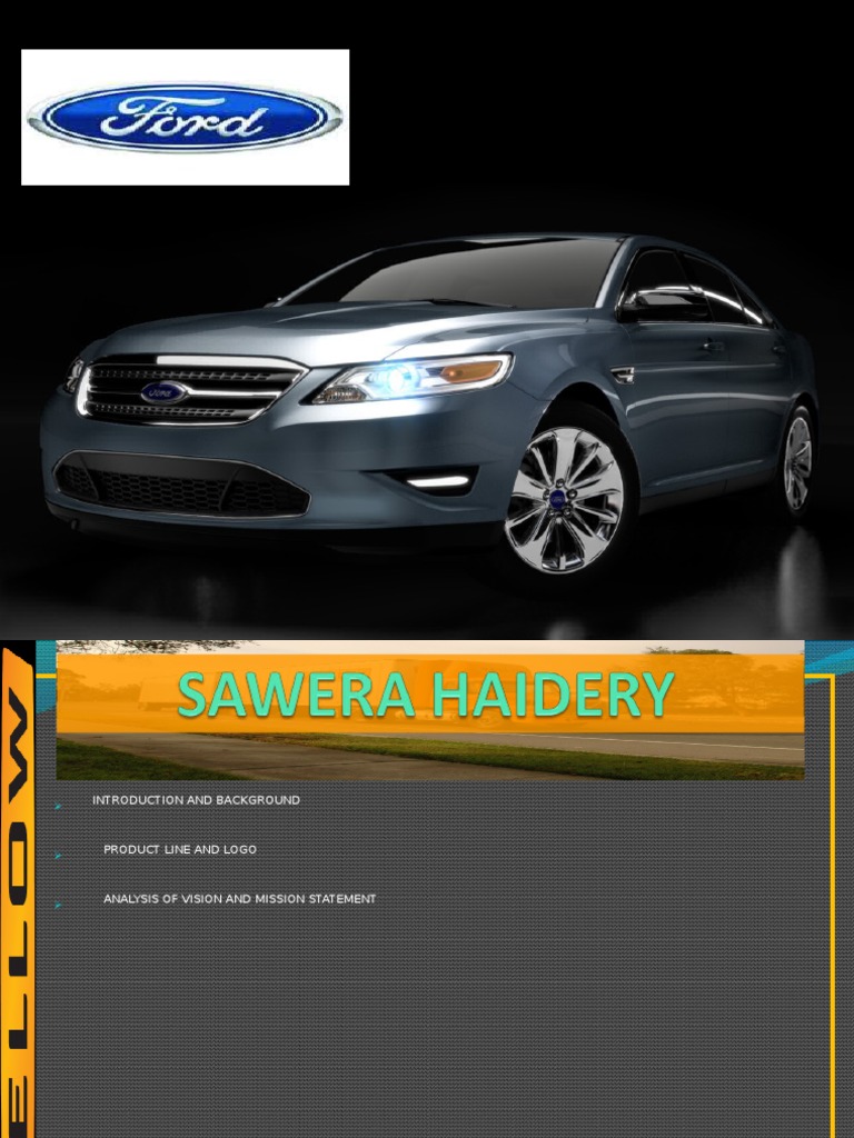 Strategic Management | PDF | Ford Motor Company | Competitive Advantage