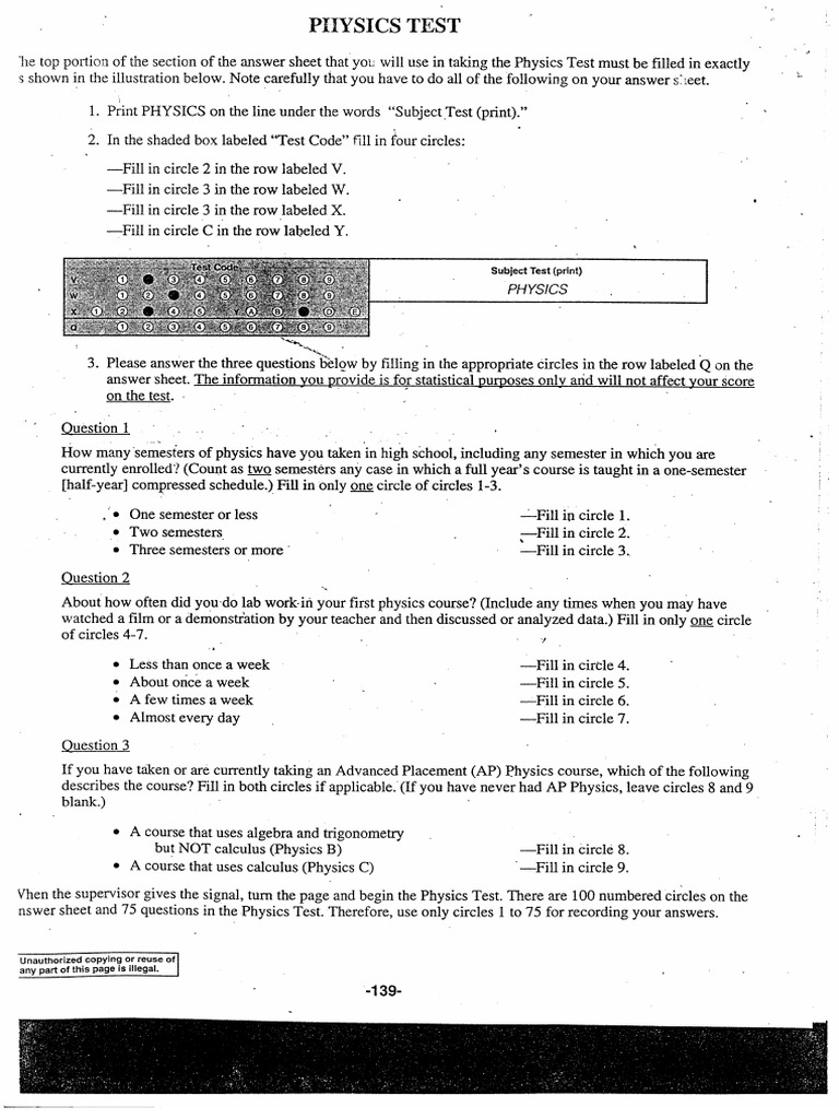 Conceptual Physics Worksheet Answers Conceptual Physics Prnctice Page