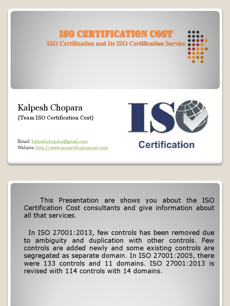 ISO Certification Service | PDF | Websites | Iso 9000
