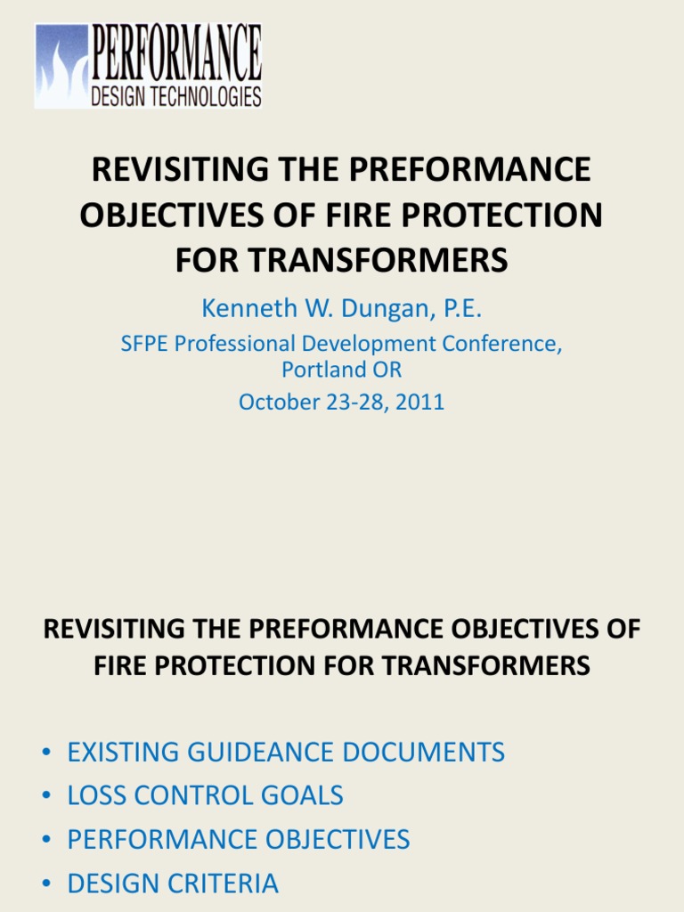 Transformers - Fire Protection | PDF | Fires | Transformer