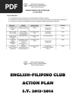 Filipino - Intervention Remediation Plan For The Identified Learning ...