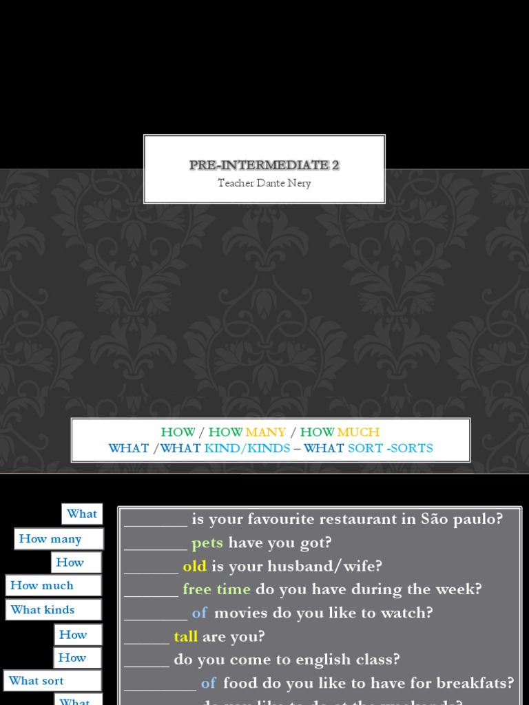 Pre Intermediate 2 | PDF | Onomastics | Languages