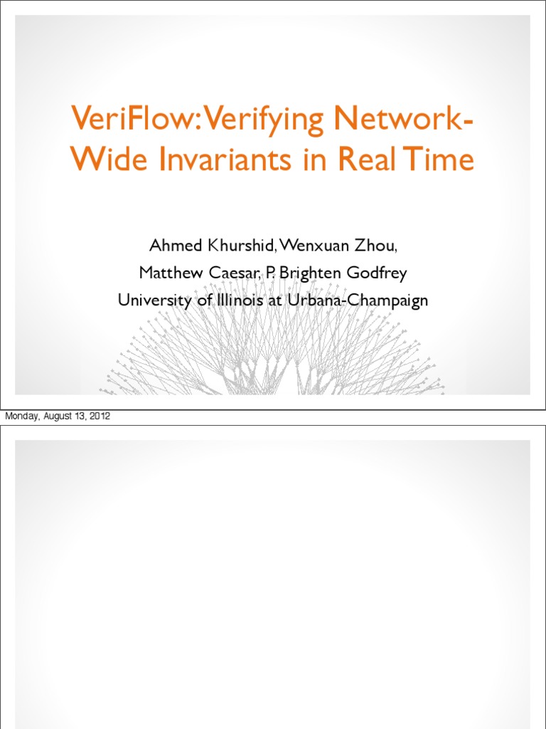 Veriflow: Verifying Network-Wide Invariants in Real Time | PDF ...