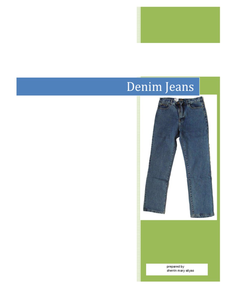 Denim Jeans Project (1) (1) New | PDF | Jeans | Textiles