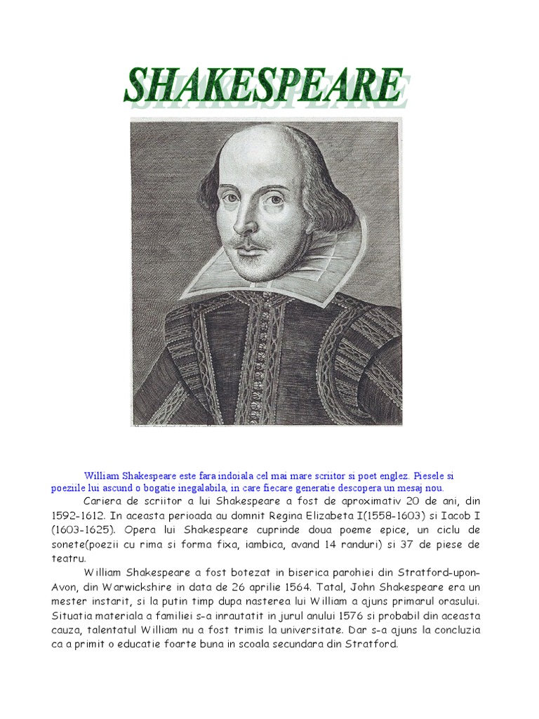 Shakespeare | PDF