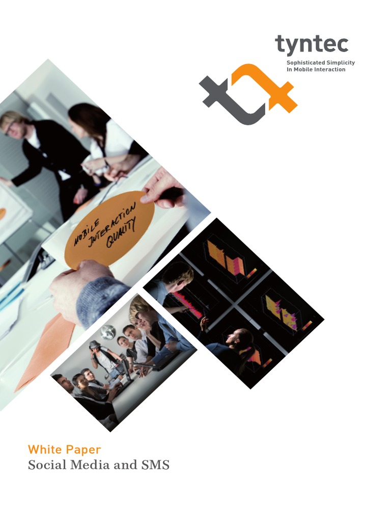 Whitepaper SocialNetworking Tyntec 20111201 Final PDF | PDF | Short Message Service | Social ...