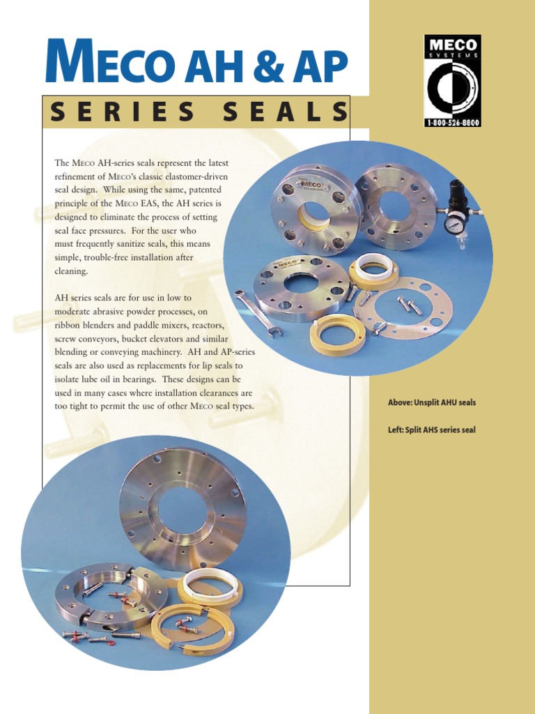Meco Ah AP FTL Seal Technology | Download Free PDF | Manufactured Goods ...