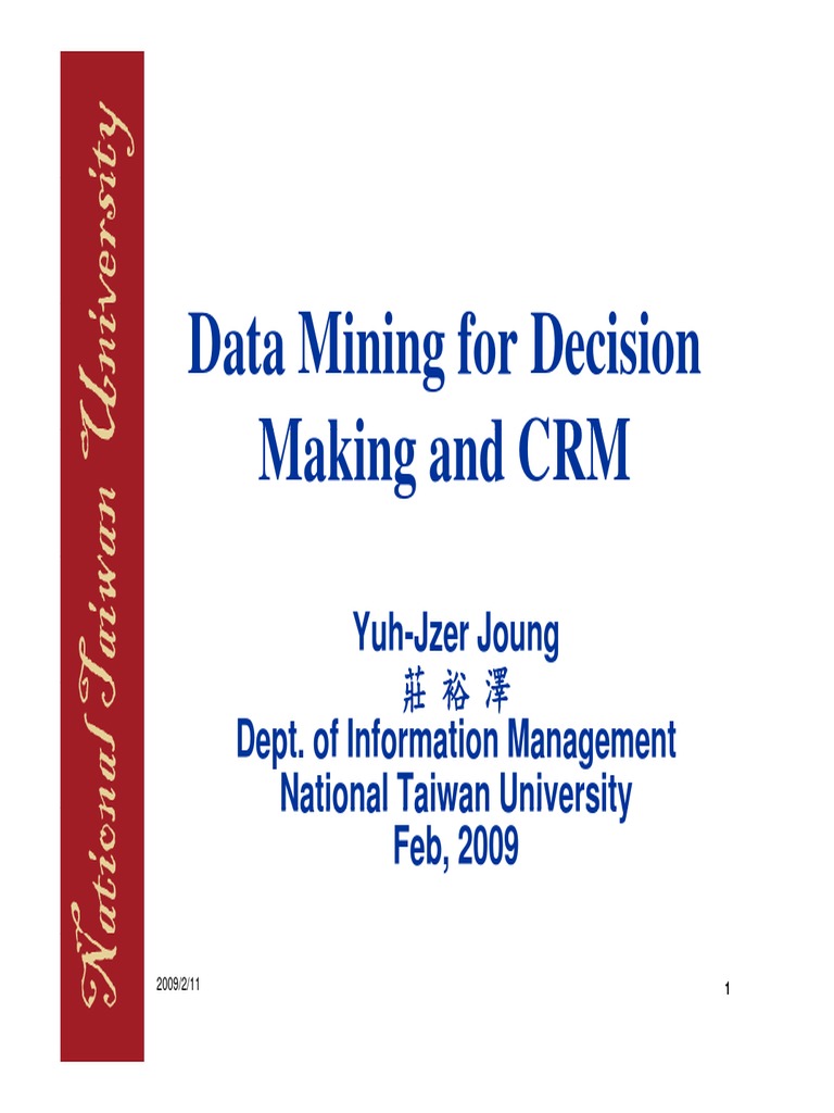 Data Mining | Download Free PDF | Cluster Analysis | Data Warehouse