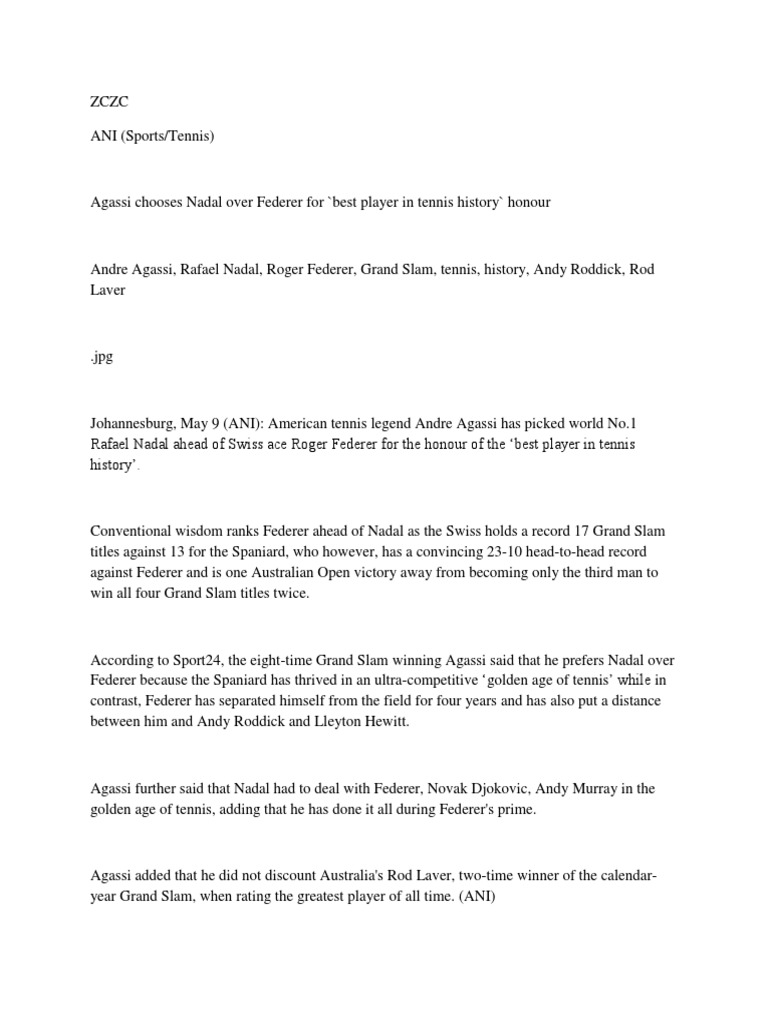 Agassi | PDF