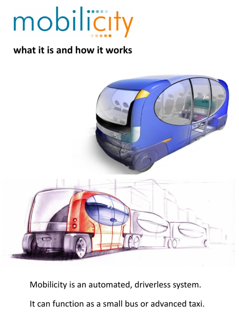 Mobilicity Driverless Urban Transport System | PDF | Bus | Transport