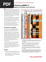 Cement Evaluation CAST-CBL Halliburton | PDF | Casing (Borehole) | Ultrasound