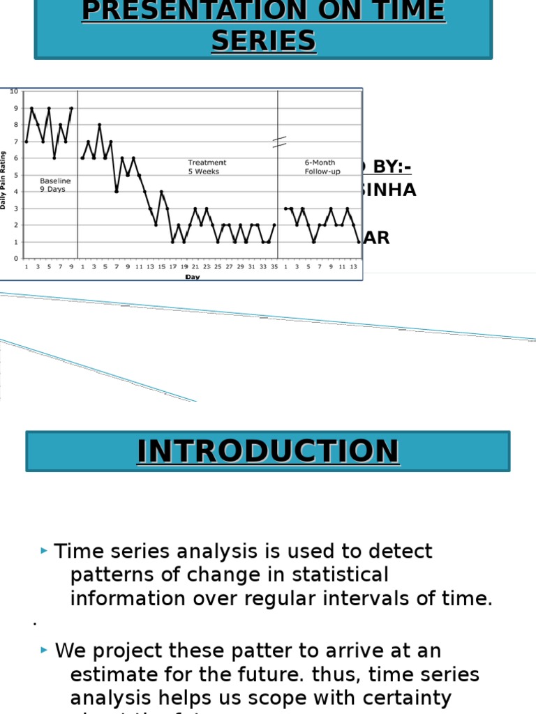 Time Series Analysis Overview | PDF | Seasonality | Linear Trend Estimation