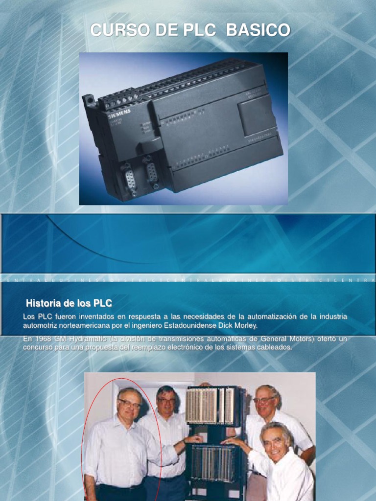 Historia de Los PLC | PDF | Controlador lógico programable | Ingenieria ...