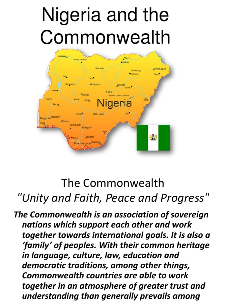 Nigeria and the Commonwealth | Commonwealth Of Nations | Nigeria