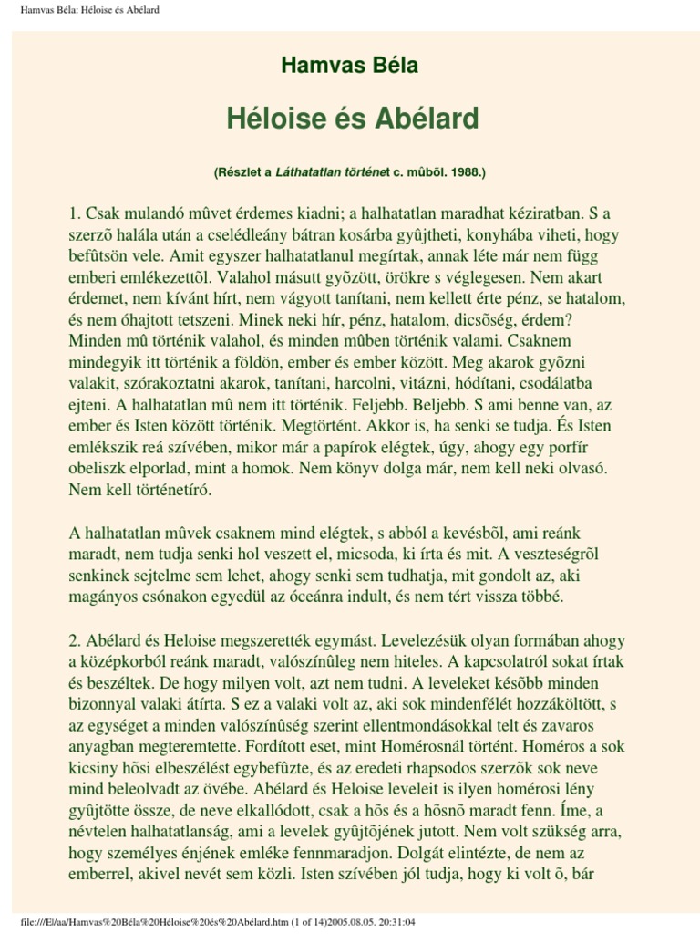 Héloise | PDF