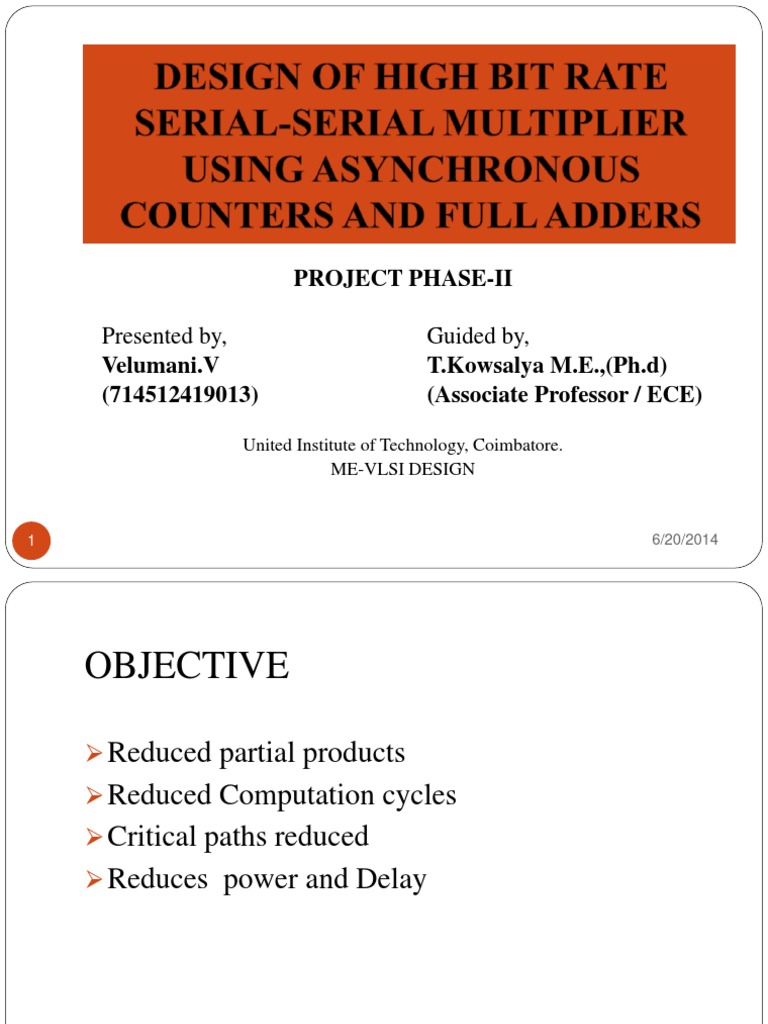 Phase II Review | PDF | Multiplication | Digital Technology